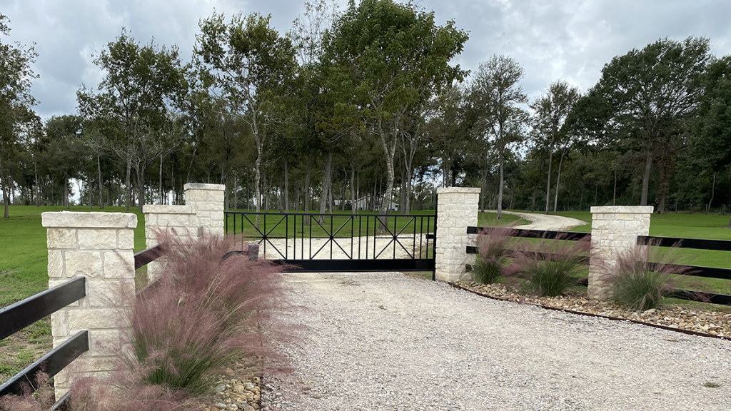 Classic Driveway Gates in Texas | Trails West Gate Company