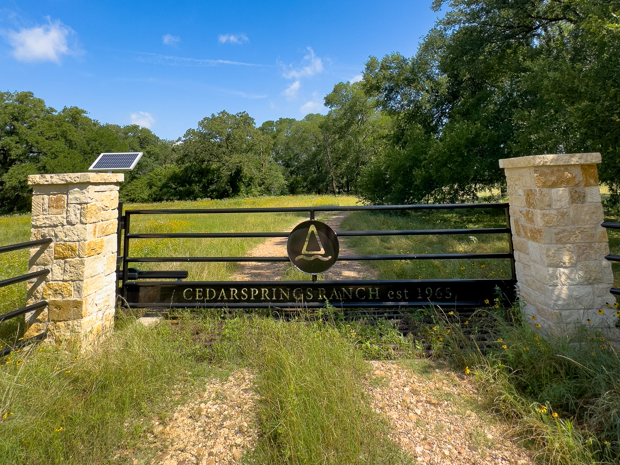 Classic Driveway Gates in Texas | Trails West Gate Company